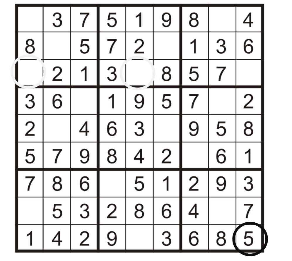 Escape Room Raum 1 Sudoku – ICSE – International Centre for Stem Education